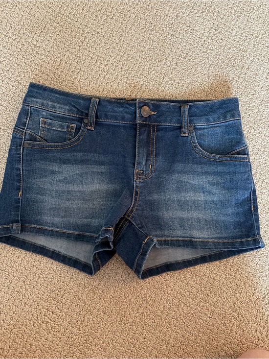Wax Jean | Shorts | Classic Dark Blue Denim Womens Shorts | Poshmark